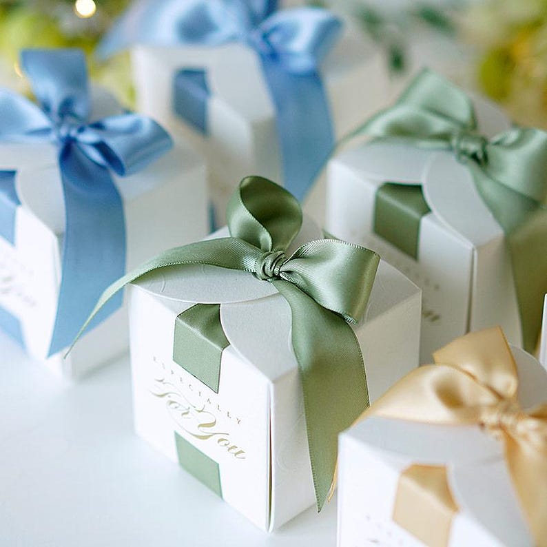 10-piece Favor Gift Boxes: Wedding, Party, Candy Packaging, Baby Shower ...