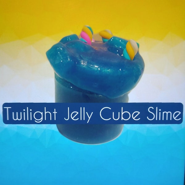 Jelly Cube Slime - Etsy