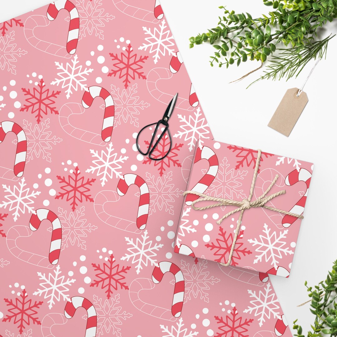 Wrapping Paper Roll Christmas Gift Wrap Christmas Wrapping - Etsy