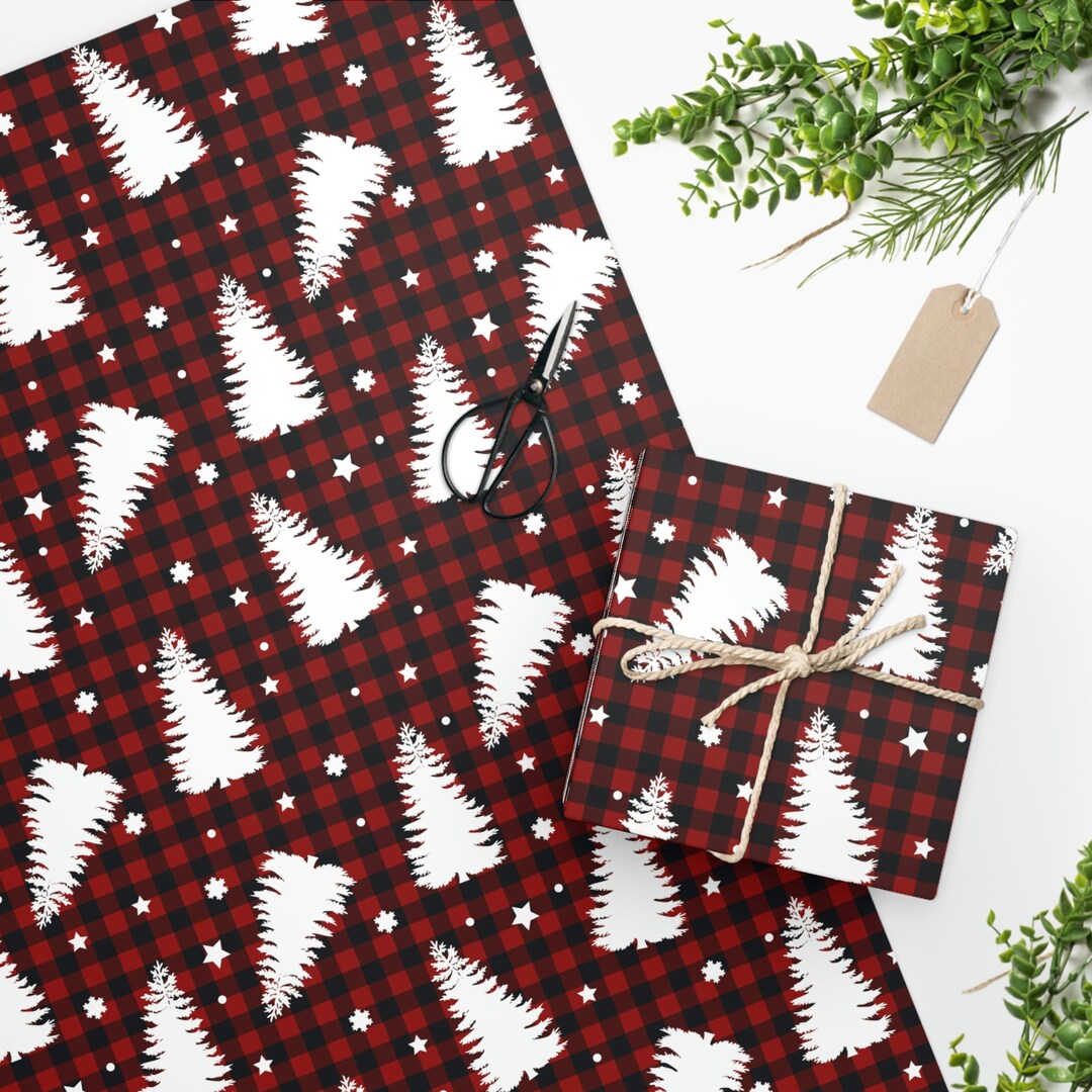 Christmas Wrapping Paper Roll, Christmas Gift Wrap, Christmas Wrapping ...