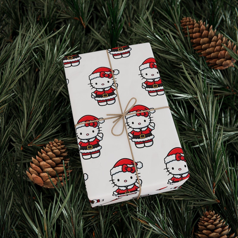 Hello Kittys Wrapping Paper - Etsy