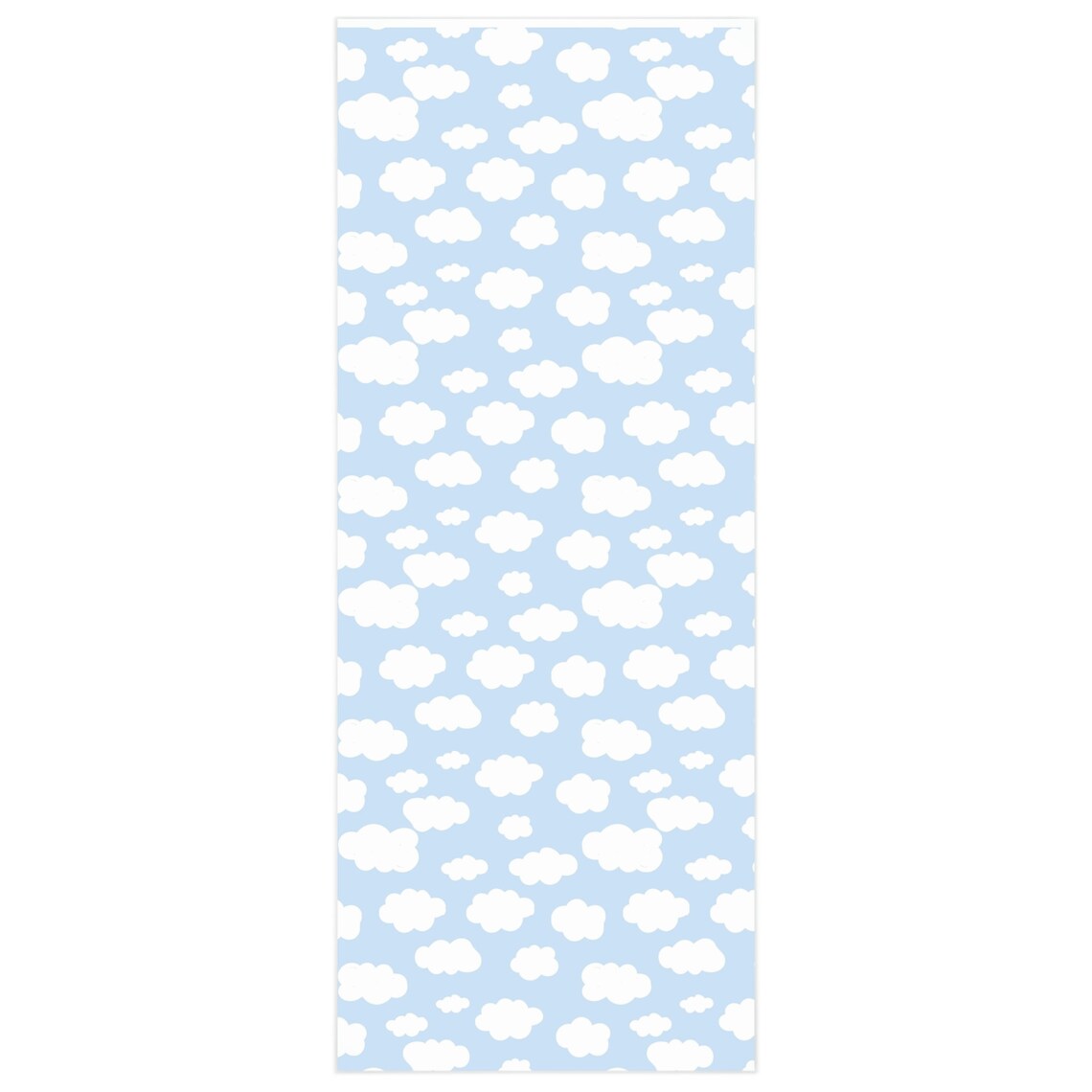 White Clouds Gift Wrap Blue Sky Gift Wrap Wrapping Paper - Etsy