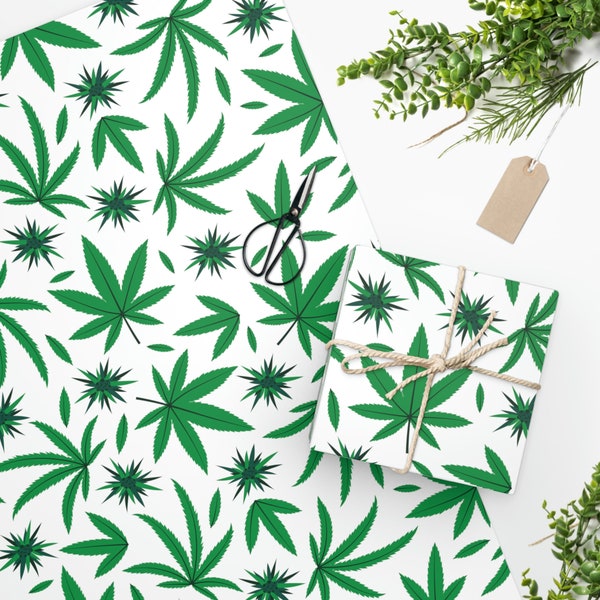 Weed Wrapping Paper - Etsy