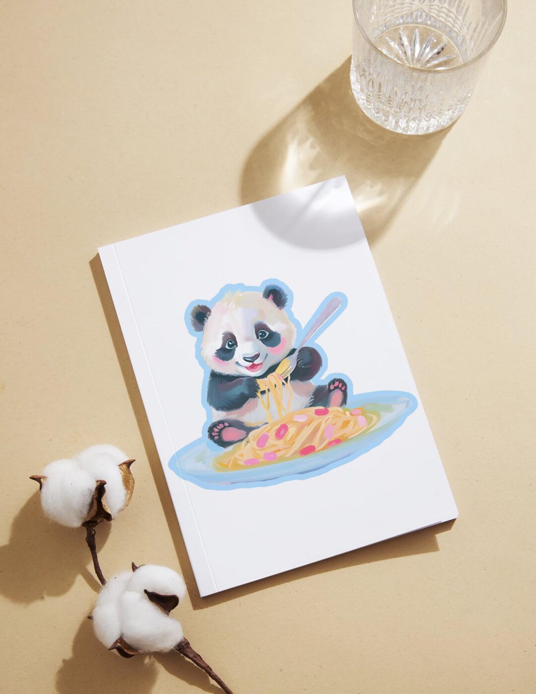 Large Adorable Twin Panda Hug Sticker - Perfect for Twins, Sibings ...