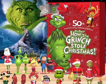 Advent Grinch Calendar - Etsy