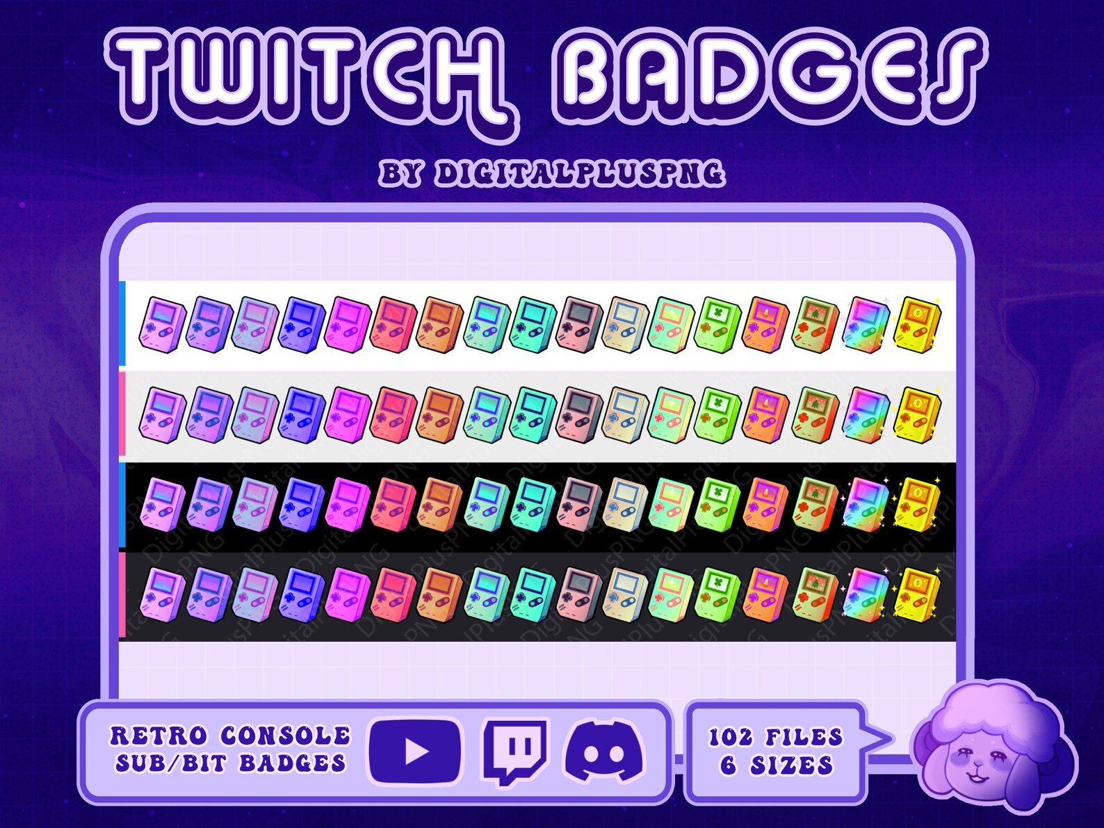 Retro Game Handheld Aesthetic Badges for - Etsy