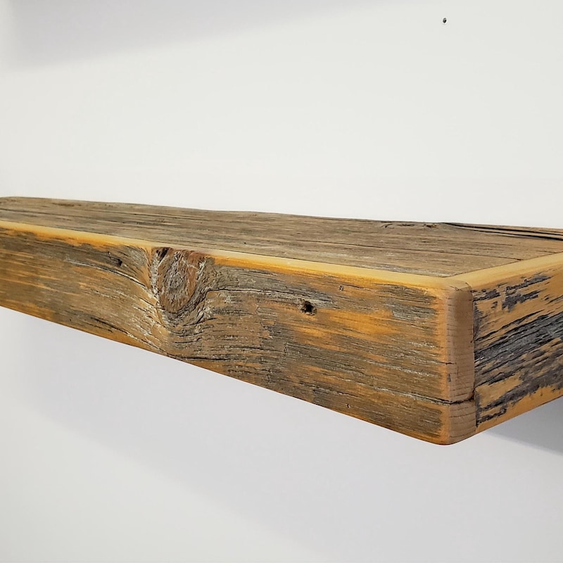 Barn Wood Shelf - Etsy