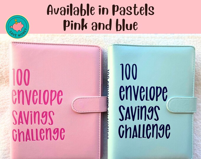 100 Envelopes Money Saving Challenge Book, 100 Envelope Challenge Book ...