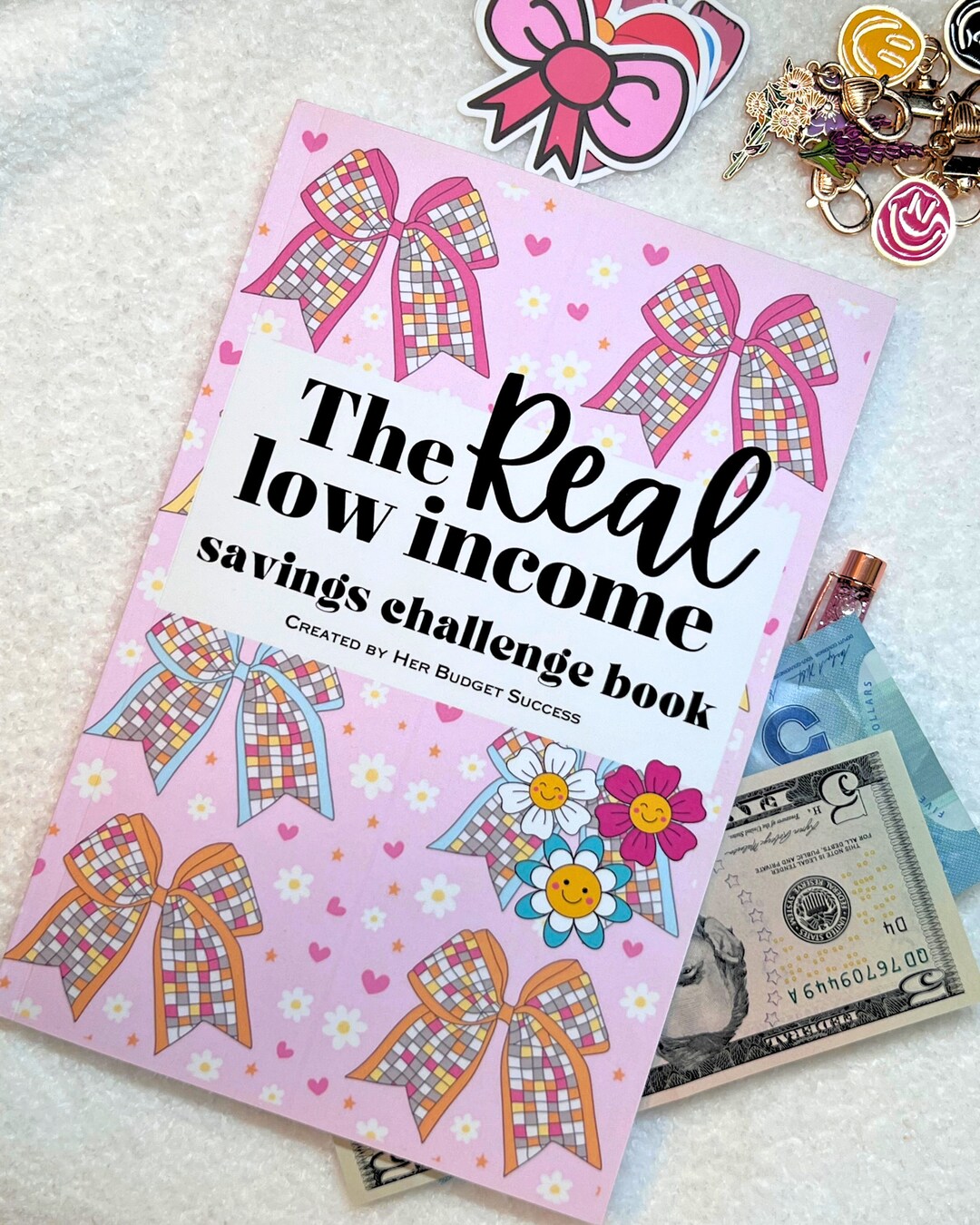 Real Low Income Savings Challenge Book, Sinking Fund Planner A5 6x9 In ...