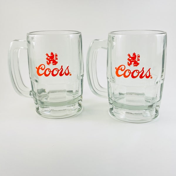 Coors Beer Glasses Etsy