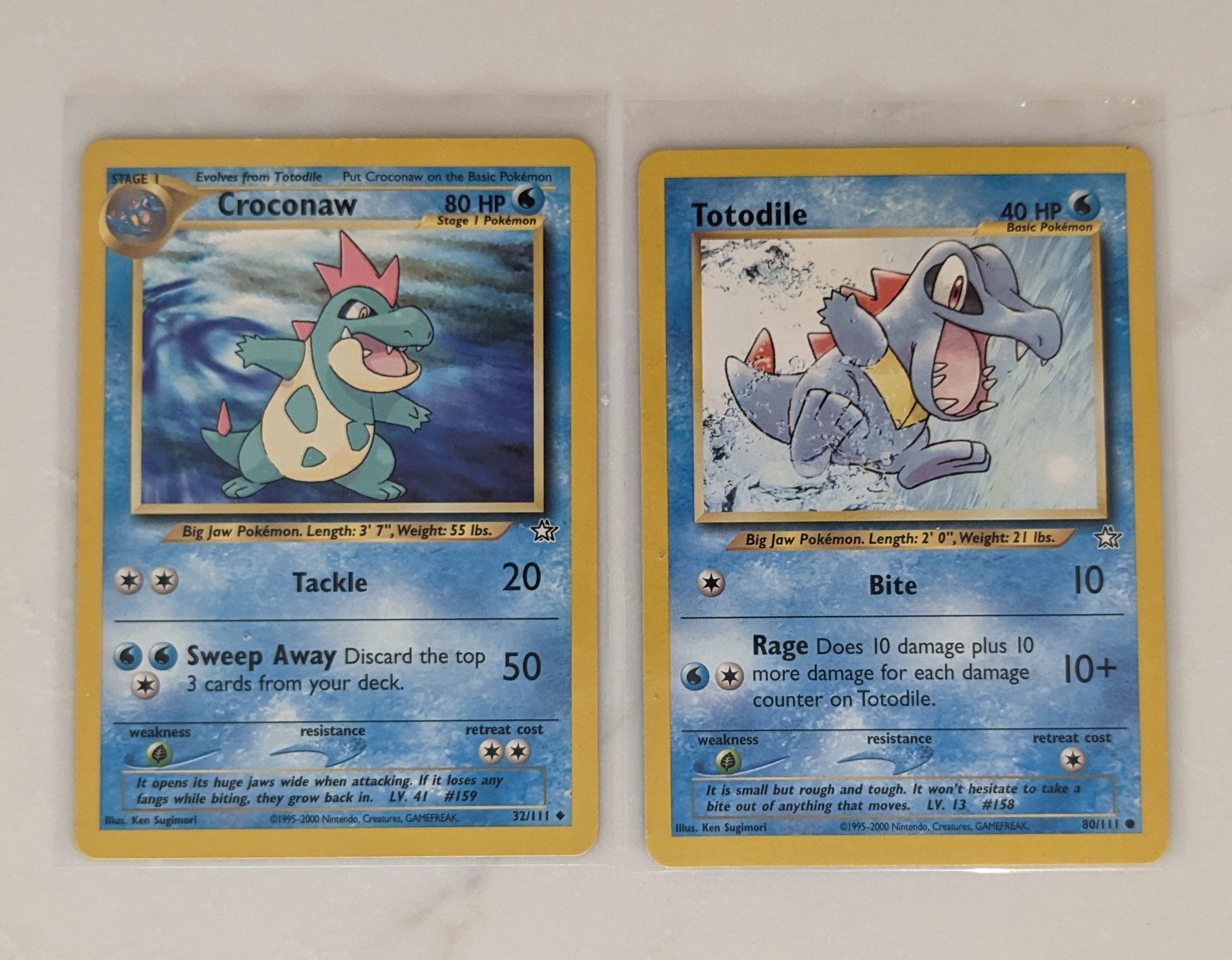 Croconaw Pokemon Card