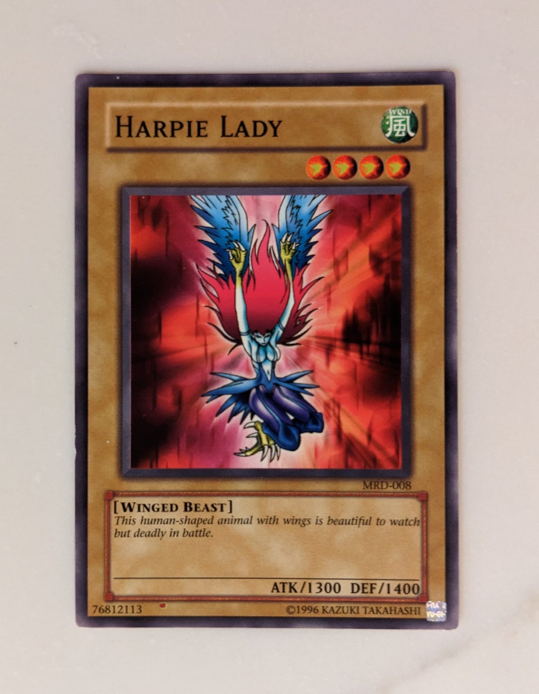Harpie Lady Uncensored Artwork Mrd 008 Common Near Mint Etsy