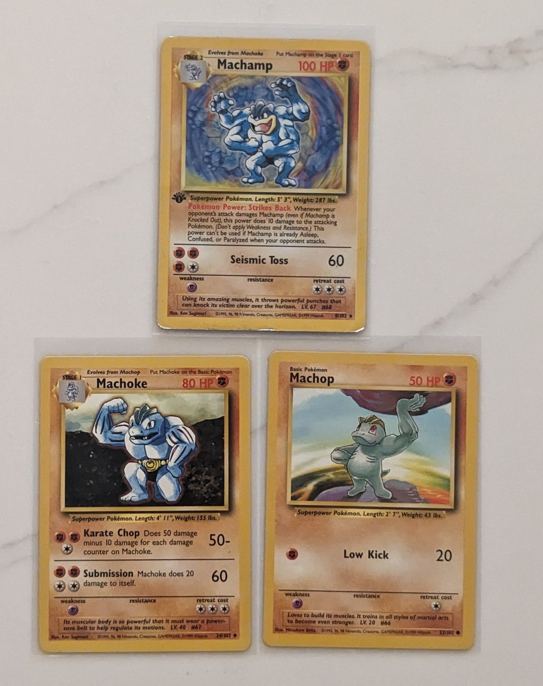 1st Edition Base Set Machamp 8/102 [holo Rare] - Moderate Play ...
