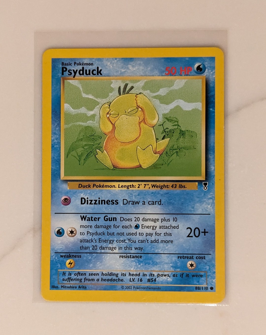 Legendary Set Psyduck 88/110 [common] - Near Mint - Etsy