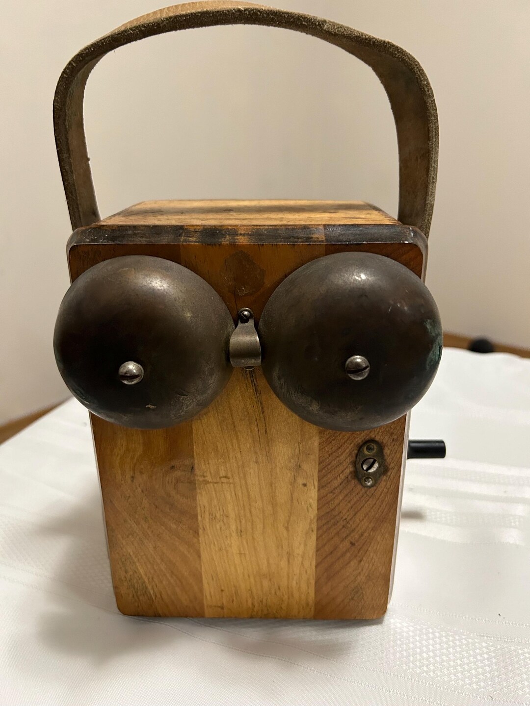 1949 Vintage Northern Electric Ringer Box With Original Parts and Strap ...