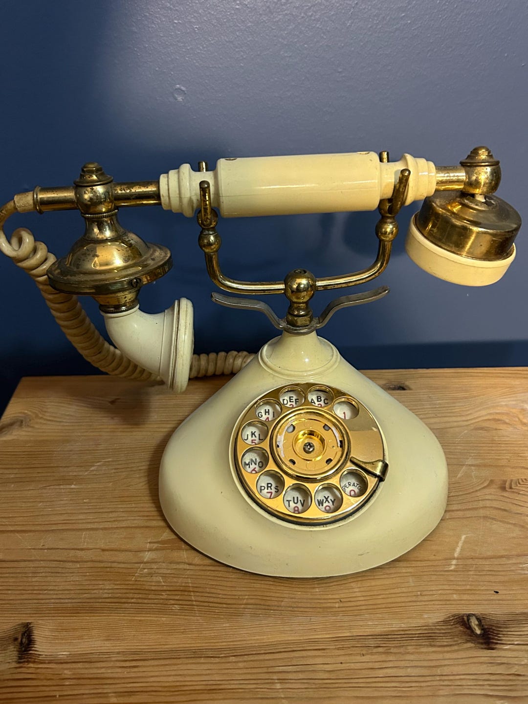 Classic Rotary Phone From the 1980s. Display Only. - Etsy