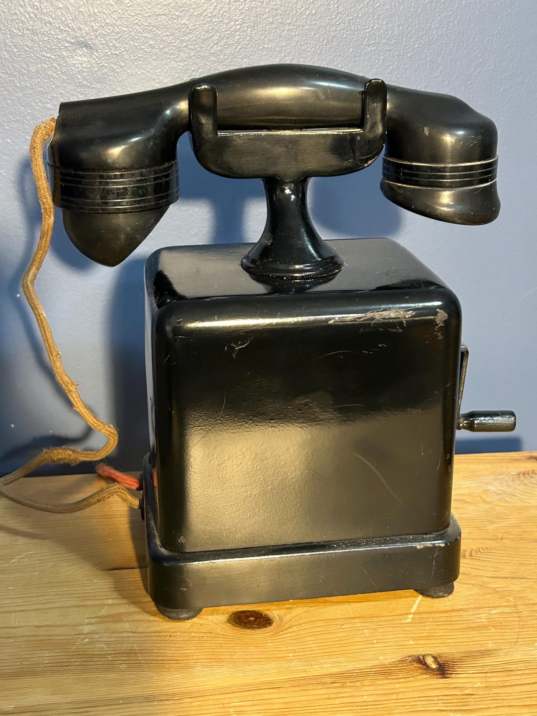 Phillips Electrical Works Bakelite Antique Railway Phone From 1930s ...
