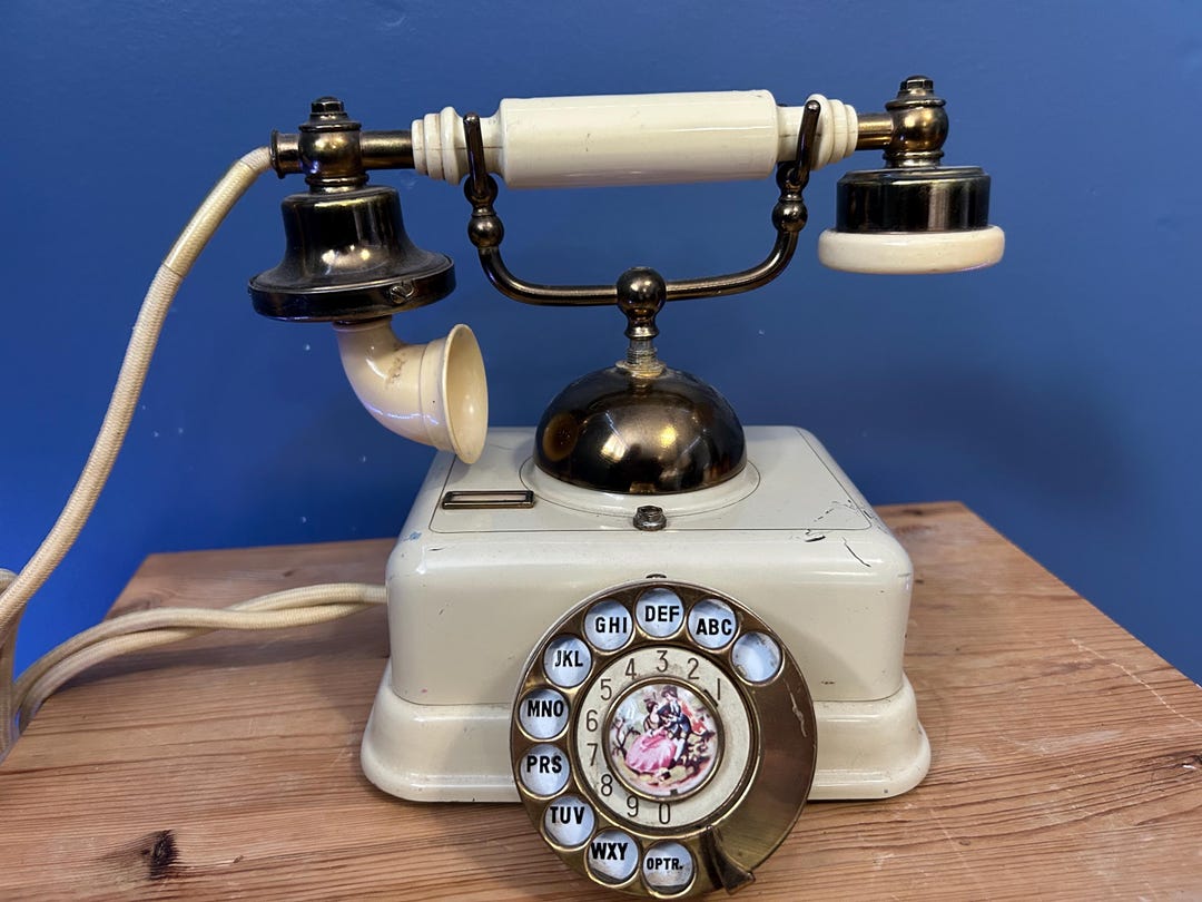 Classic Rotary Phone From the 1980s. Untested. - Etsy