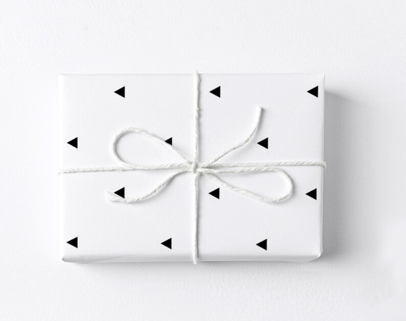 PRINTABLE Wrapping Paper, A4 Digital Format, Triangle Pattern - Etsy