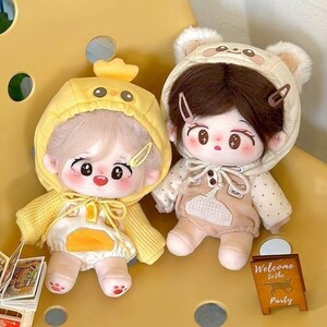 Kawaii 20cm Plush Cotton Doll Clothes Cute Animal Plush Doll - Etsy