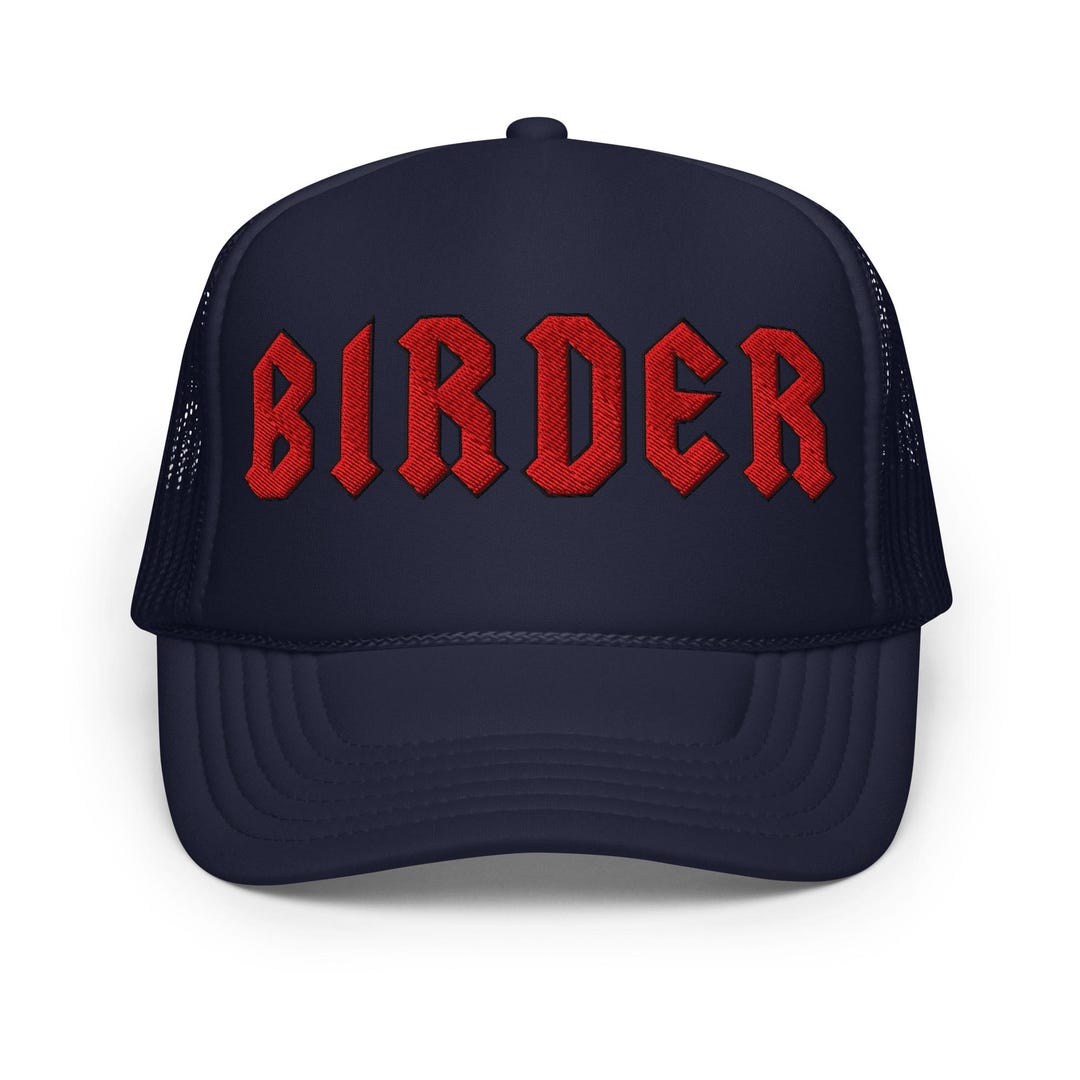 Birder Trucker Hat: Unisex Adjustable Bird Watcher Cap - Etsy