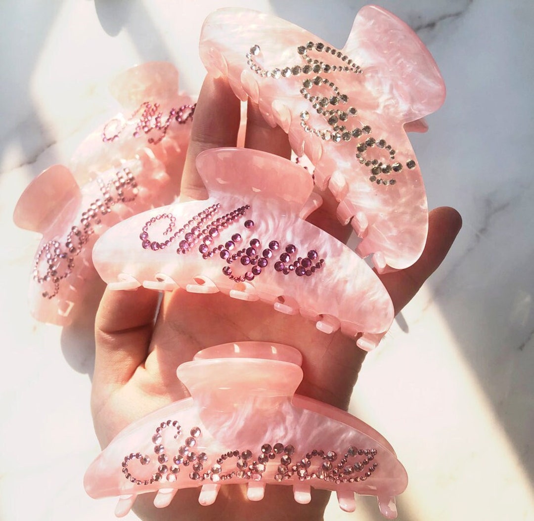 Personalized Name Hair Claw,hair Clips - Etsy