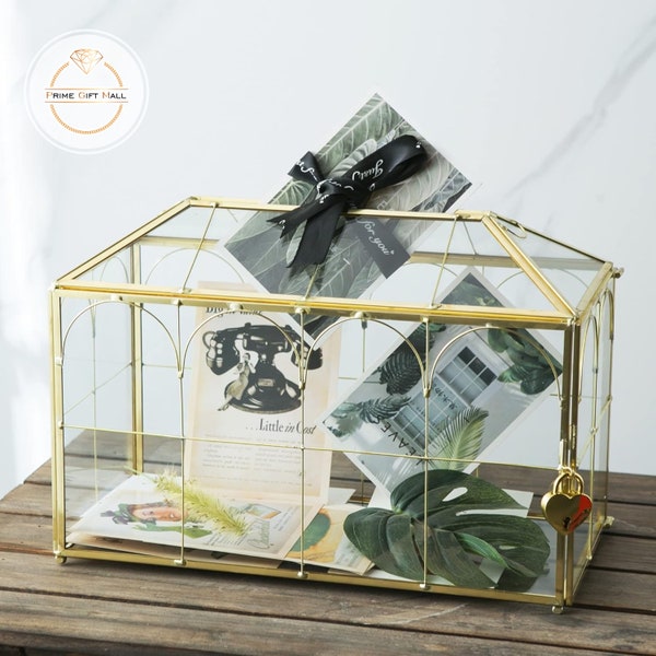 Glass Card Box - Etsy