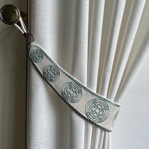 Blue Curtain Trim - Etsy