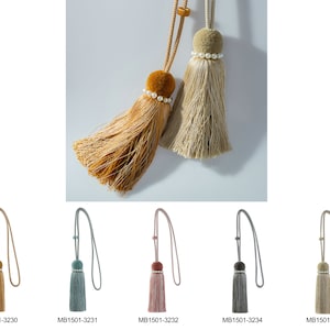 Handmade Decorative Large Tassels, Curtain Decorative Tassels, Many ...