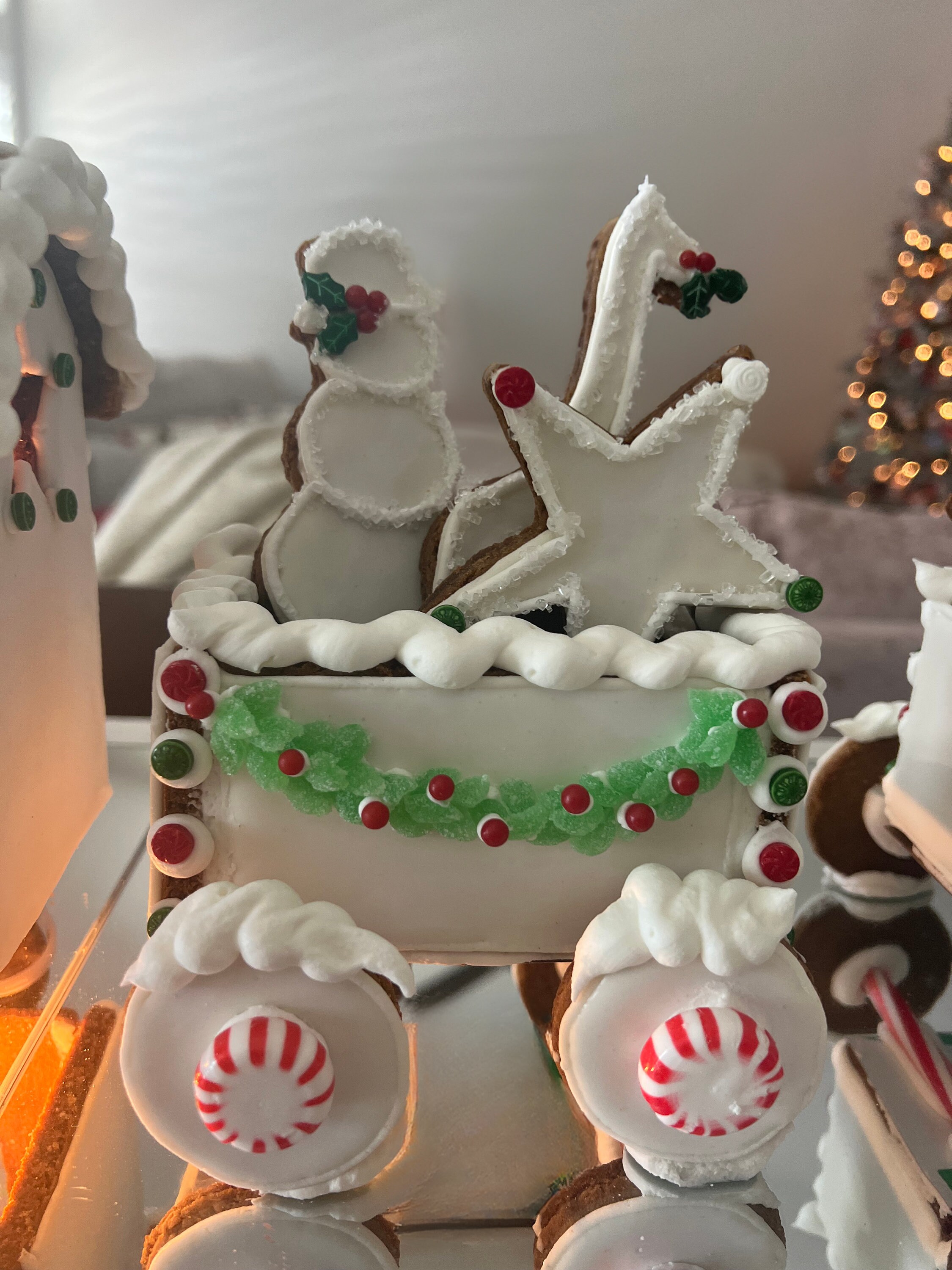 Winter Express Gingerbread Train Template - Etsy