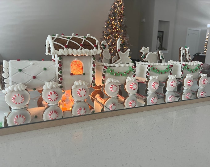 Polar Express Gingerbread Train Template: Digital Download With Recipes ...
