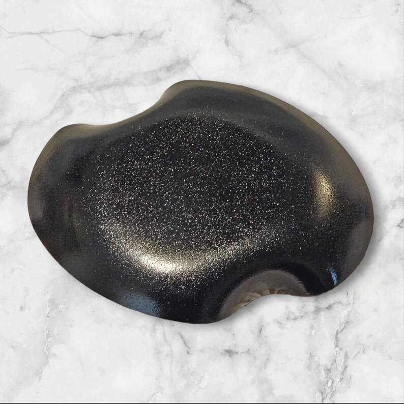 Contemporary Striped Key Catch-all, Trinket Tray, Ring Dish in Blue ...