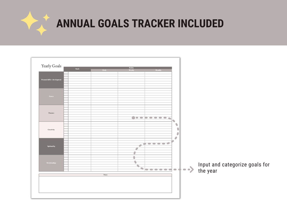Habits Tracker for MS Excel, 2024 Habit Tracker Spreadsheet, Habit ...