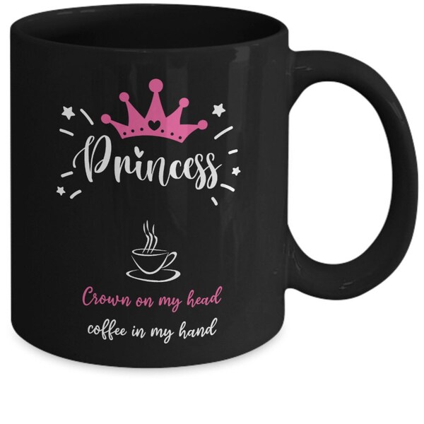 Princess Coffee Mug Funny - Etsy