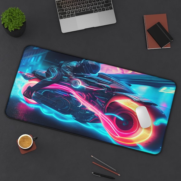 Motorcycle Desk Pad - Etsy