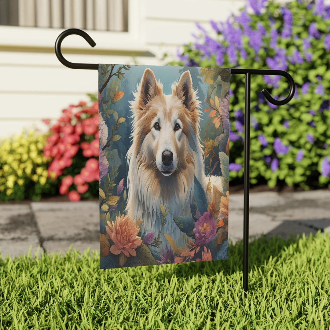 Icelandic Sheepdog Dog Garden & House Banner Flag, Dog Mom Dad Lover ...