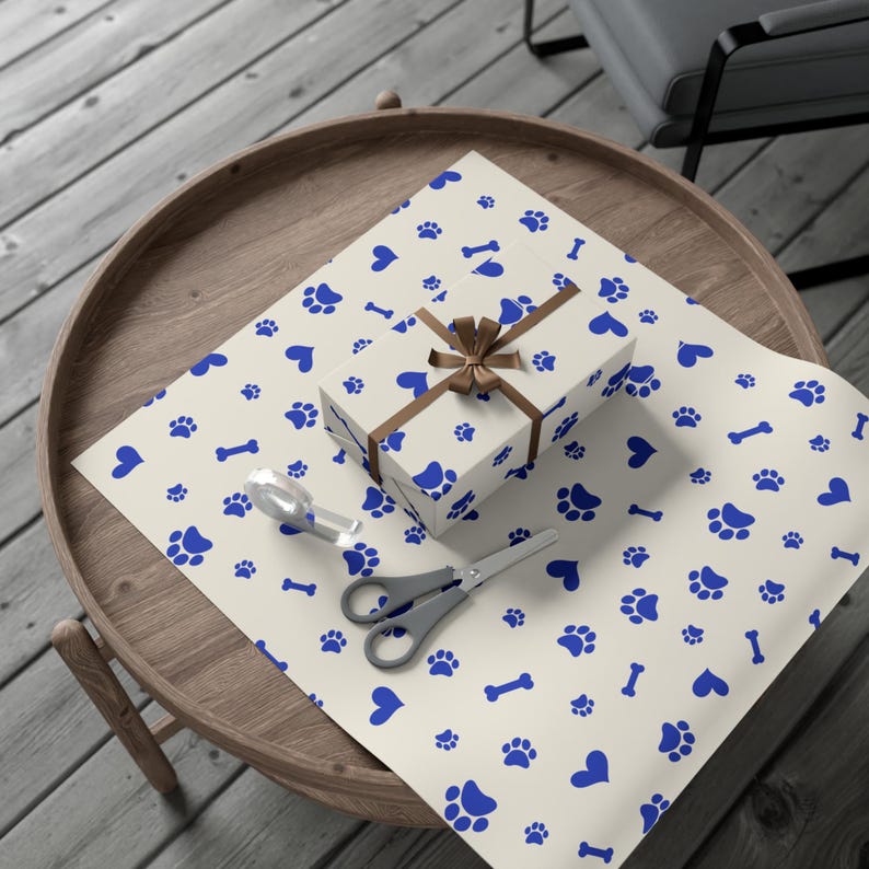 Pet-themed Gift Wrap Papers, Perfect for Dog Lovers, Birthday Parties ...