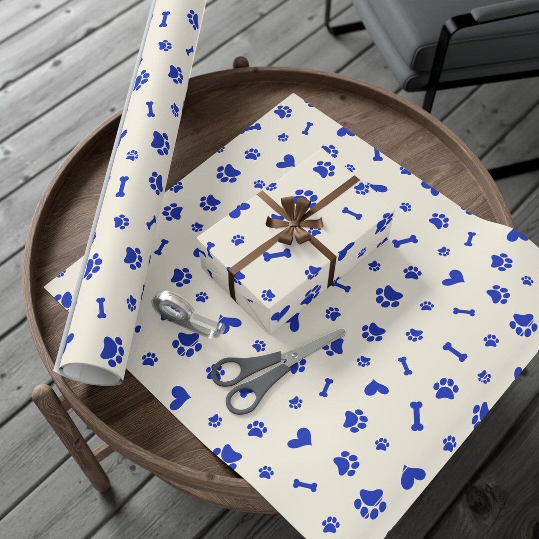Pet-themed Gift Wrap Papers, Perfect for Dog Lovers, Birthday Parties ...