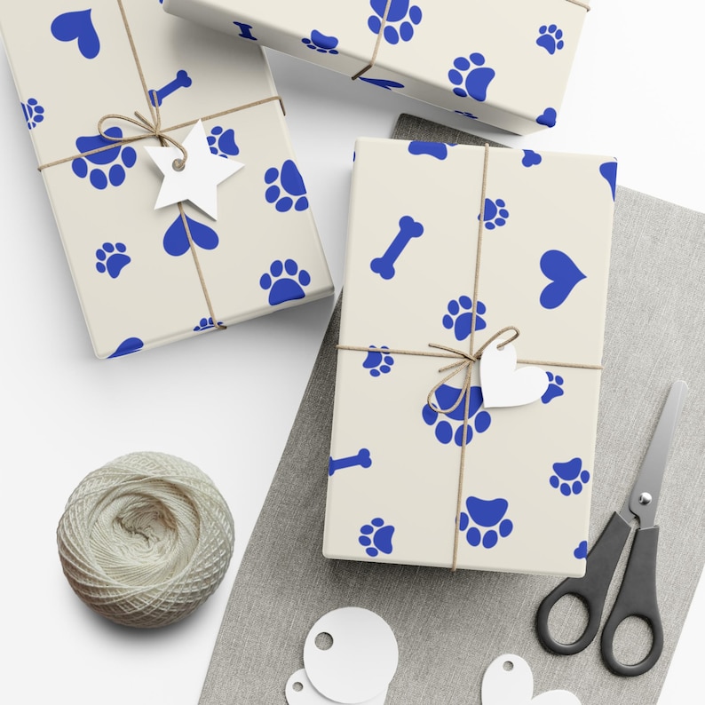 Pet-themed Gift Wrap Papers, Perfect for Dog Lovers, Birthday Parties ...