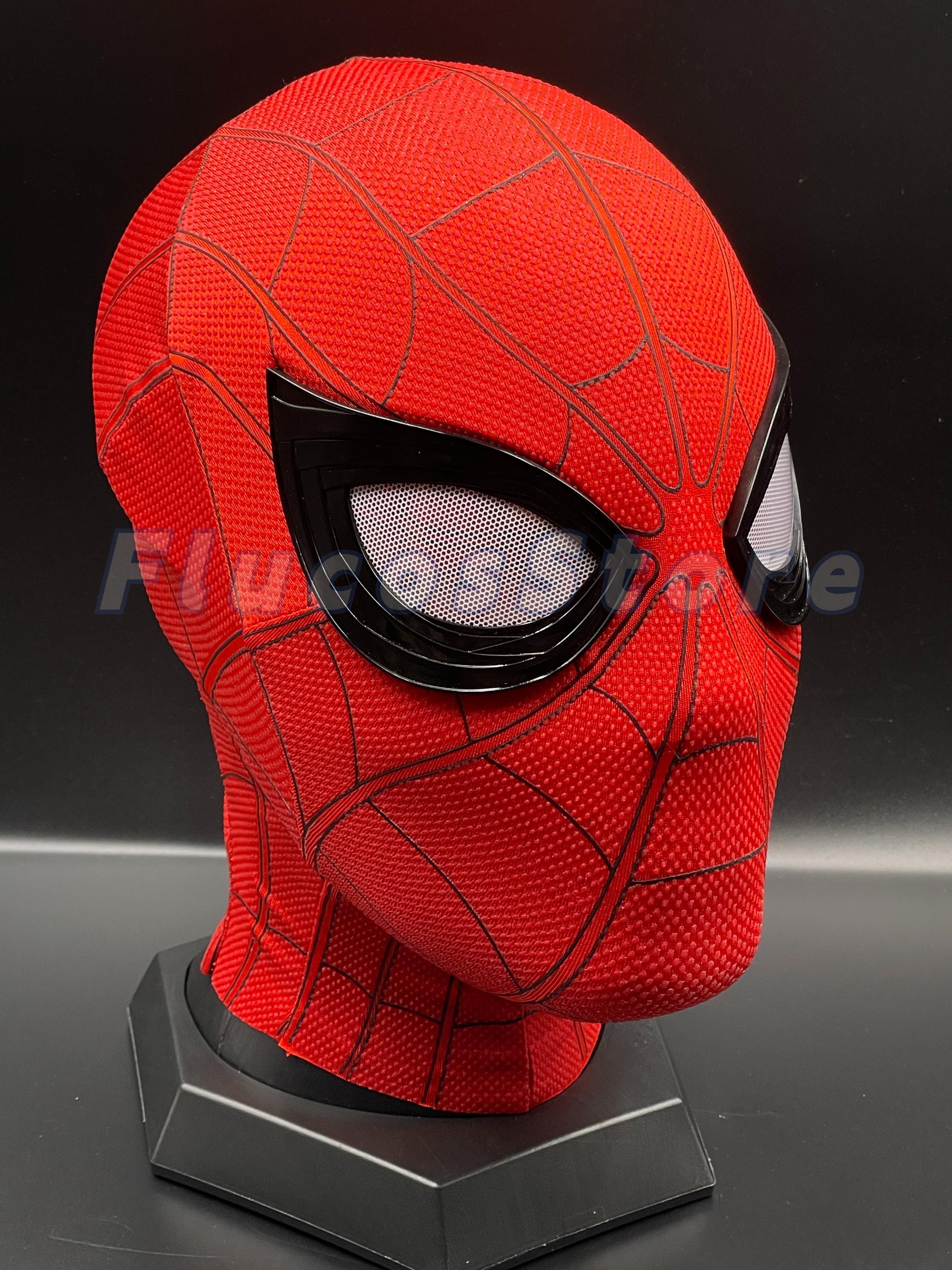 3D Printed Spider-man Mask, Tom Holland Cosplay Head Covering - Etsy
