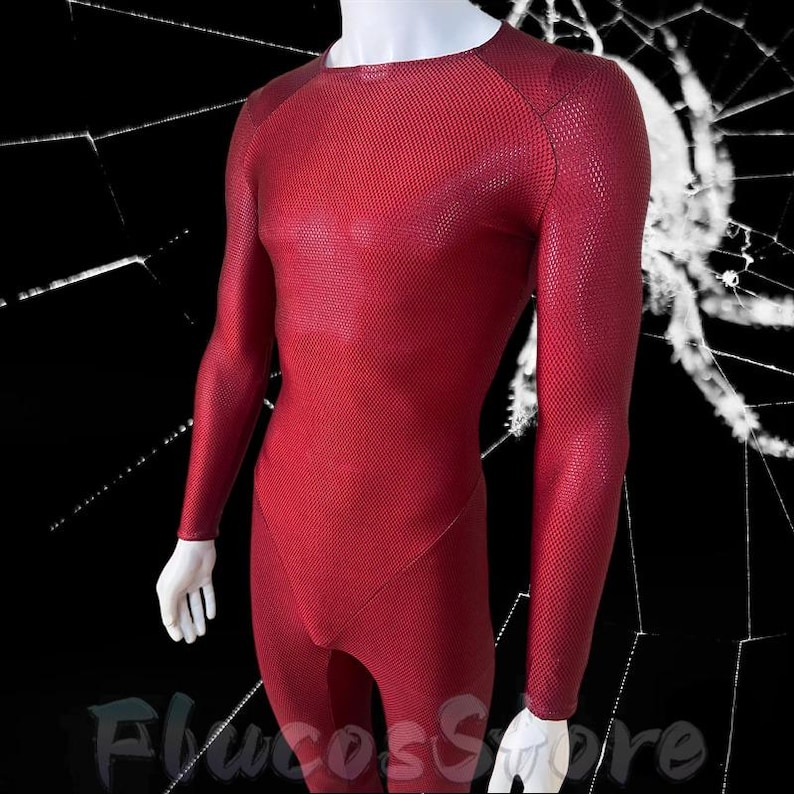 Red Muscle Base Suit,custom Printed Bodysuit for DIY Cosplay Costume ...