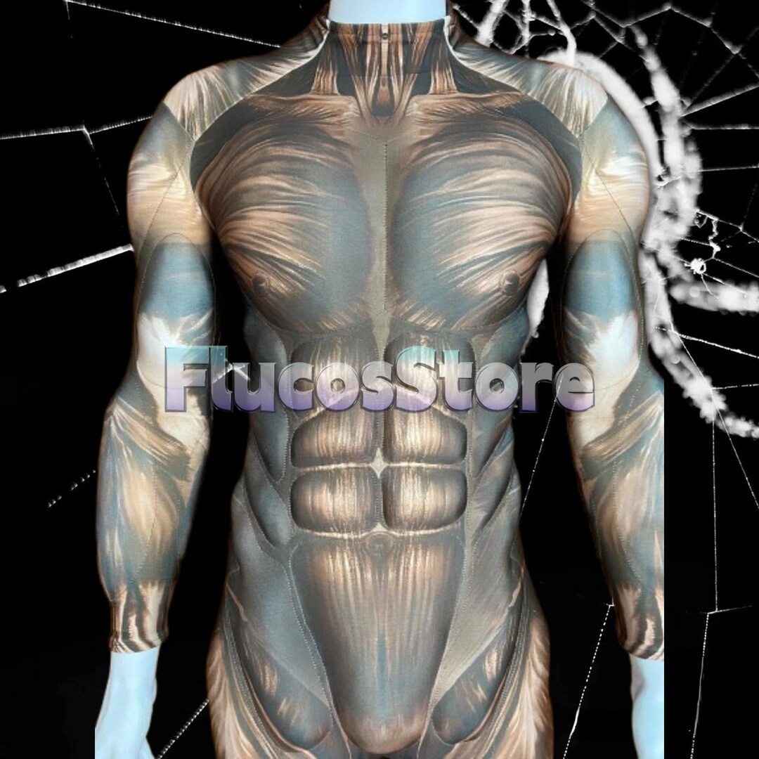 Custom Attack on Titan Muscle Suit Jumpsuit,handmade Suit Cosplay ...