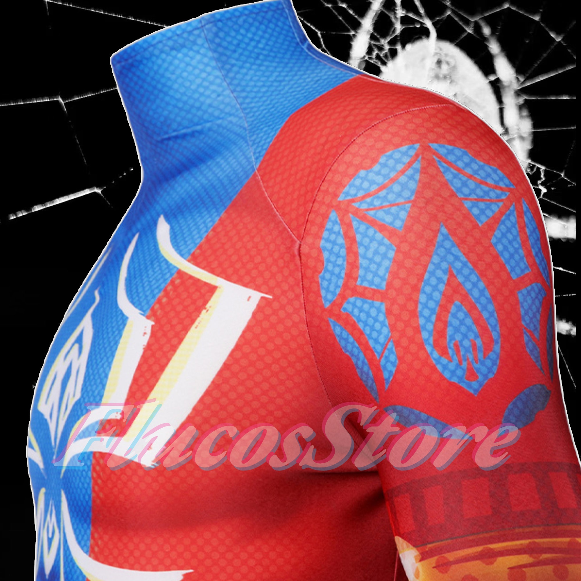 Spider-man India Cosplay Costume,pavitr Prabhakar Jumpsuit,halloween ...