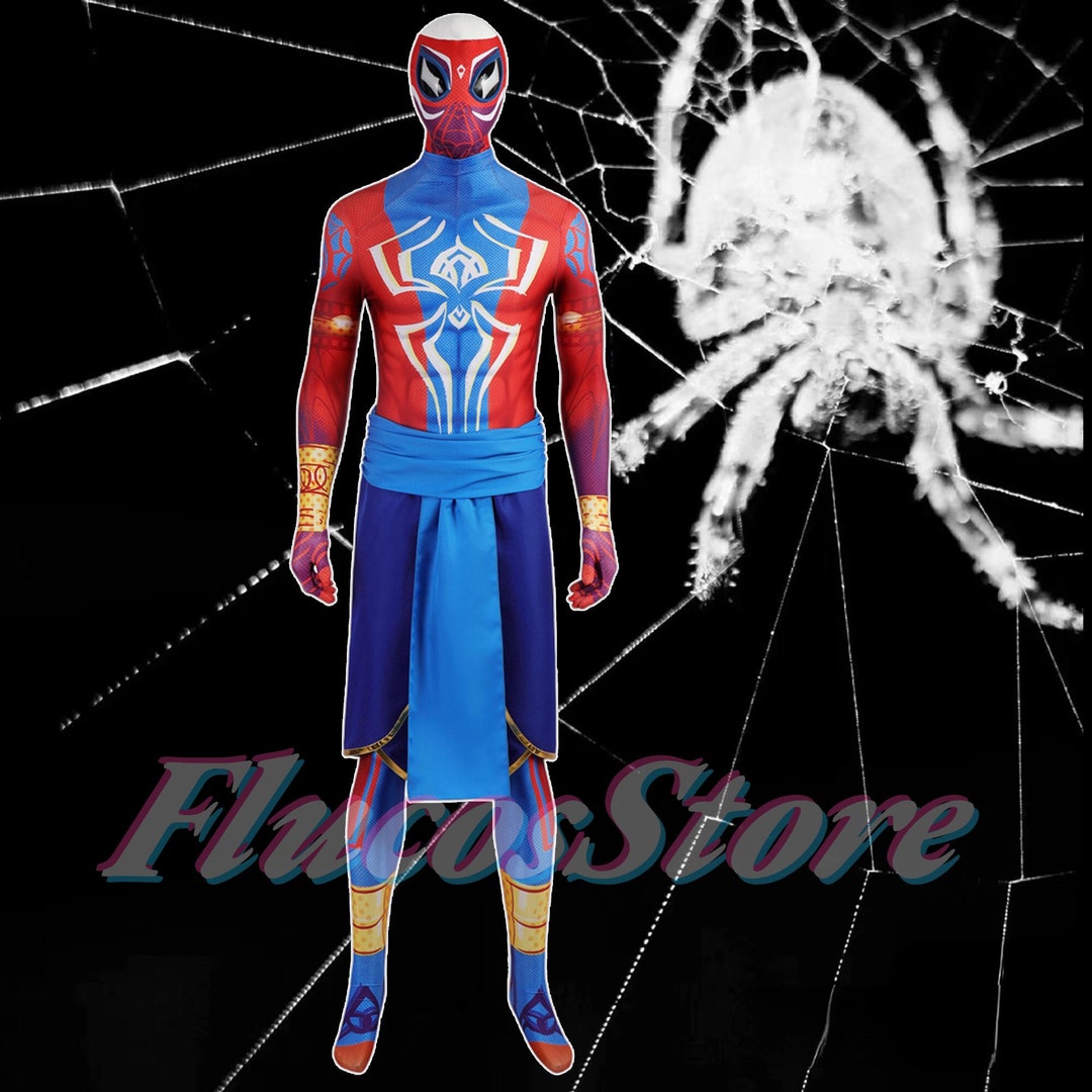 Spider-man India Cosplay Costume,pavitr Prabhakar Jumpsuit,halloween ...