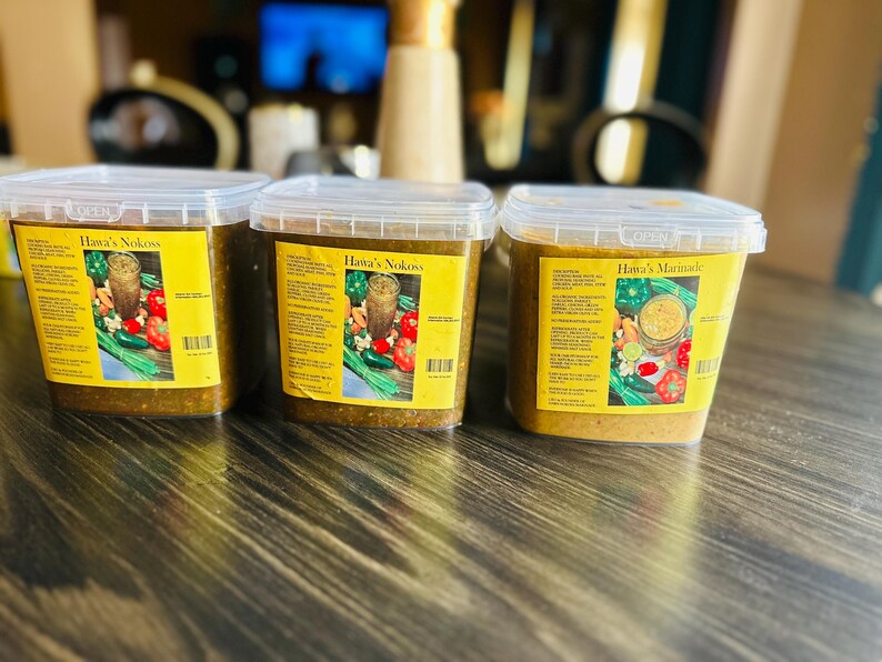 Nokoss and Marinade. Small 25/32oz Big 50/68oz - Etsy