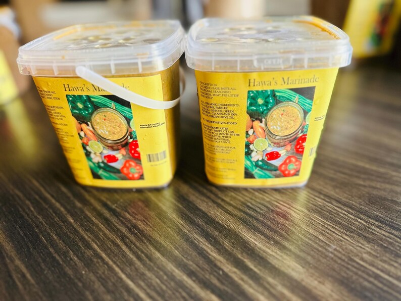 Nokoss and Marinade. Small 25/32oz Big 50/68oz - Etsy