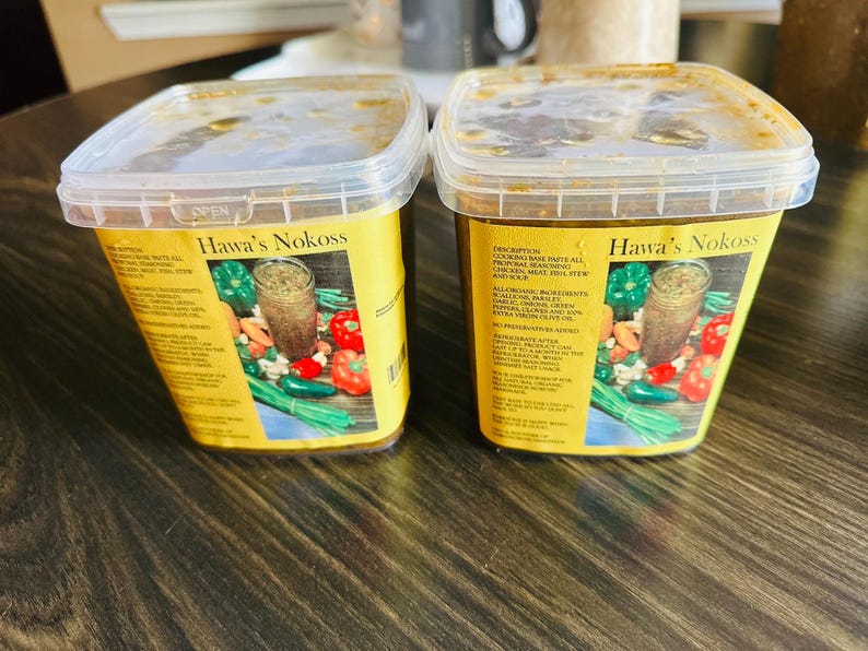 Nokoss and Marinade. Small 25/32oz Big 50/68oz - Etsy