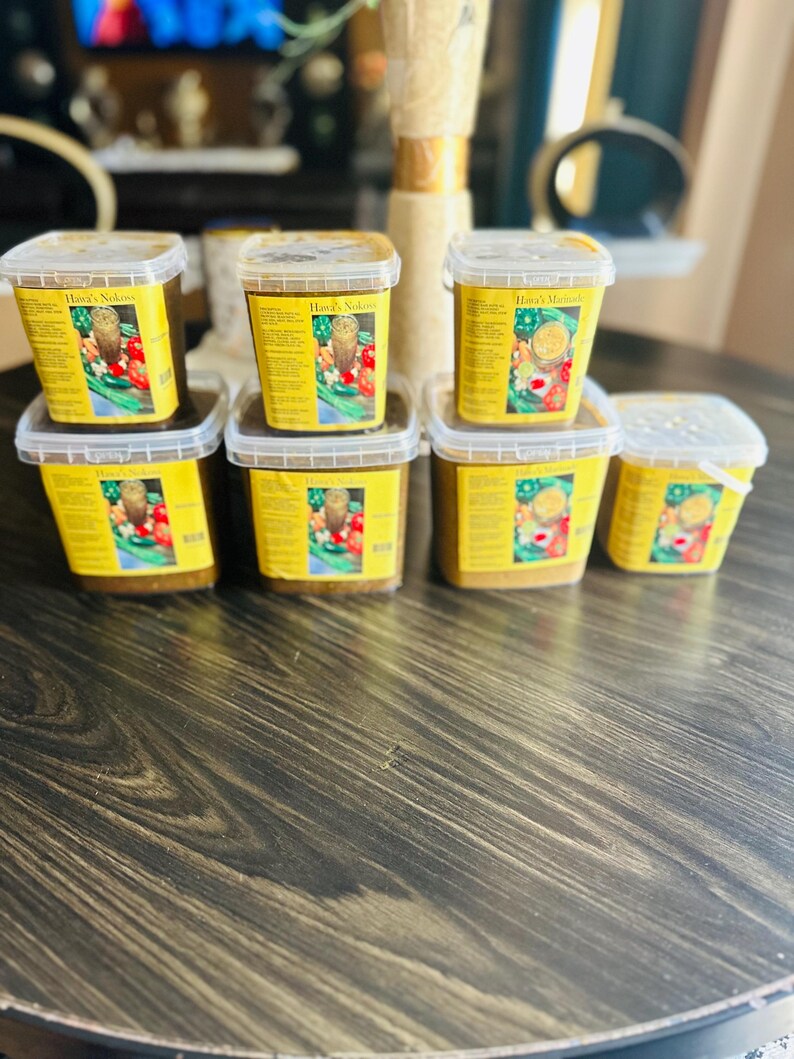 Nokoss and Marinade. Small 25/32oz Big 50/68oz - Etsy