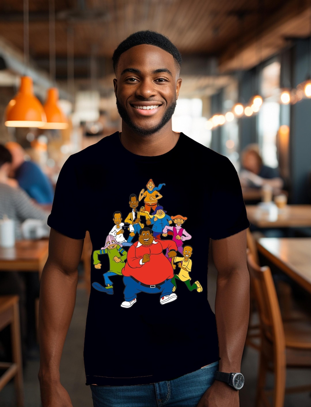 Fat Albert and the Cosby Kids: Classic Cartoon Characters - Etsy