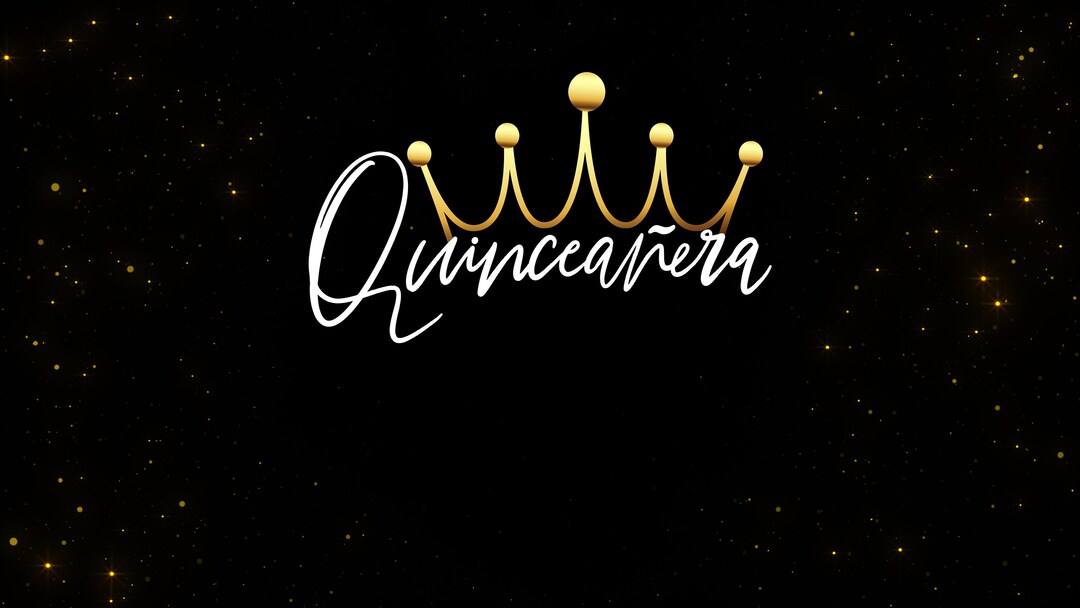 Quinceañera Mis Quince Años, Name Title Monogram for Wall Projection - Etsy